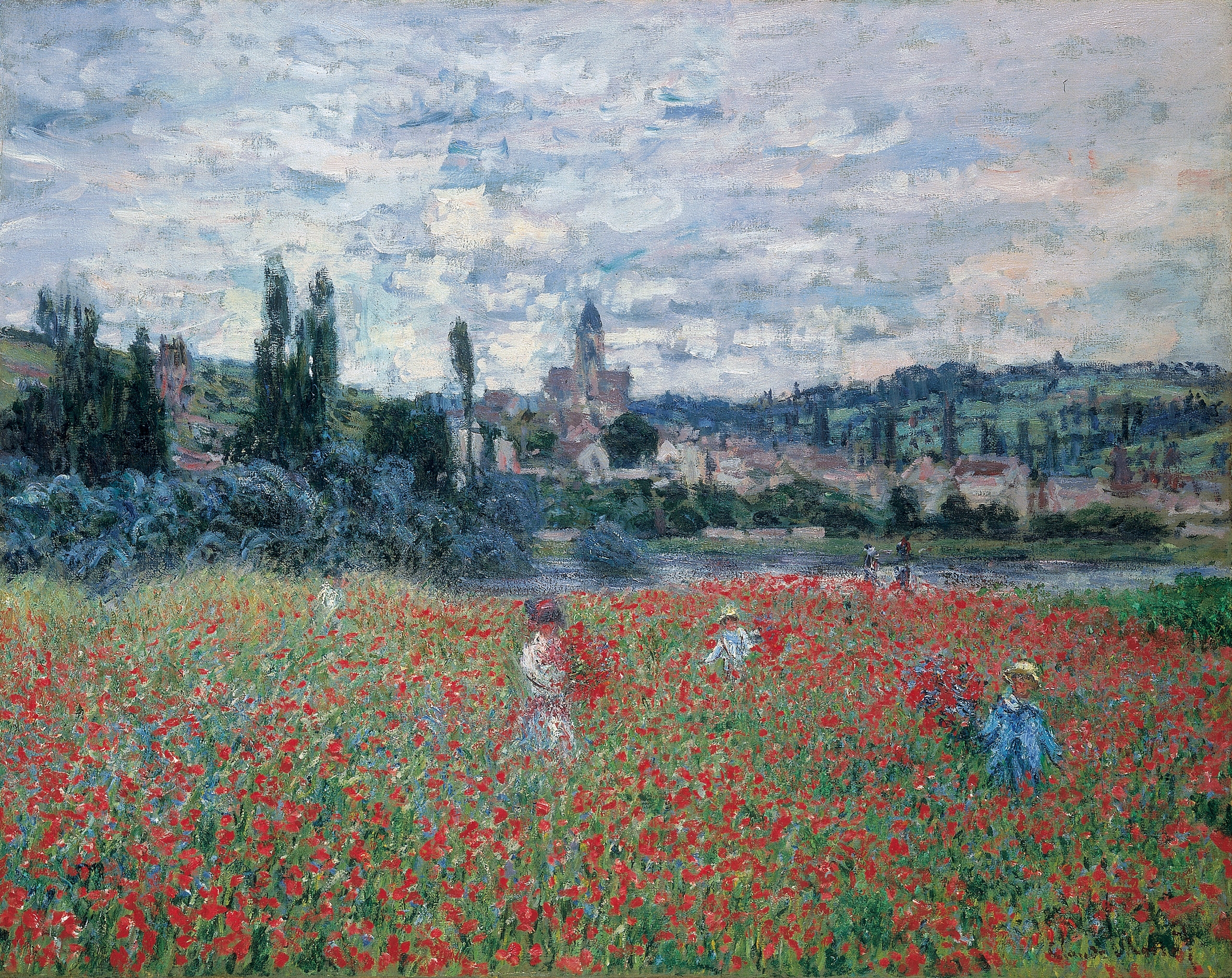 champ de coquelicots | Hugues Absil